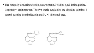 Plant Growth Regulators Plant Harmone Phytoharmone. PHARMACOGNOSY ...