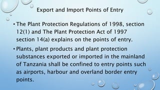 Plant health legislation | PPT