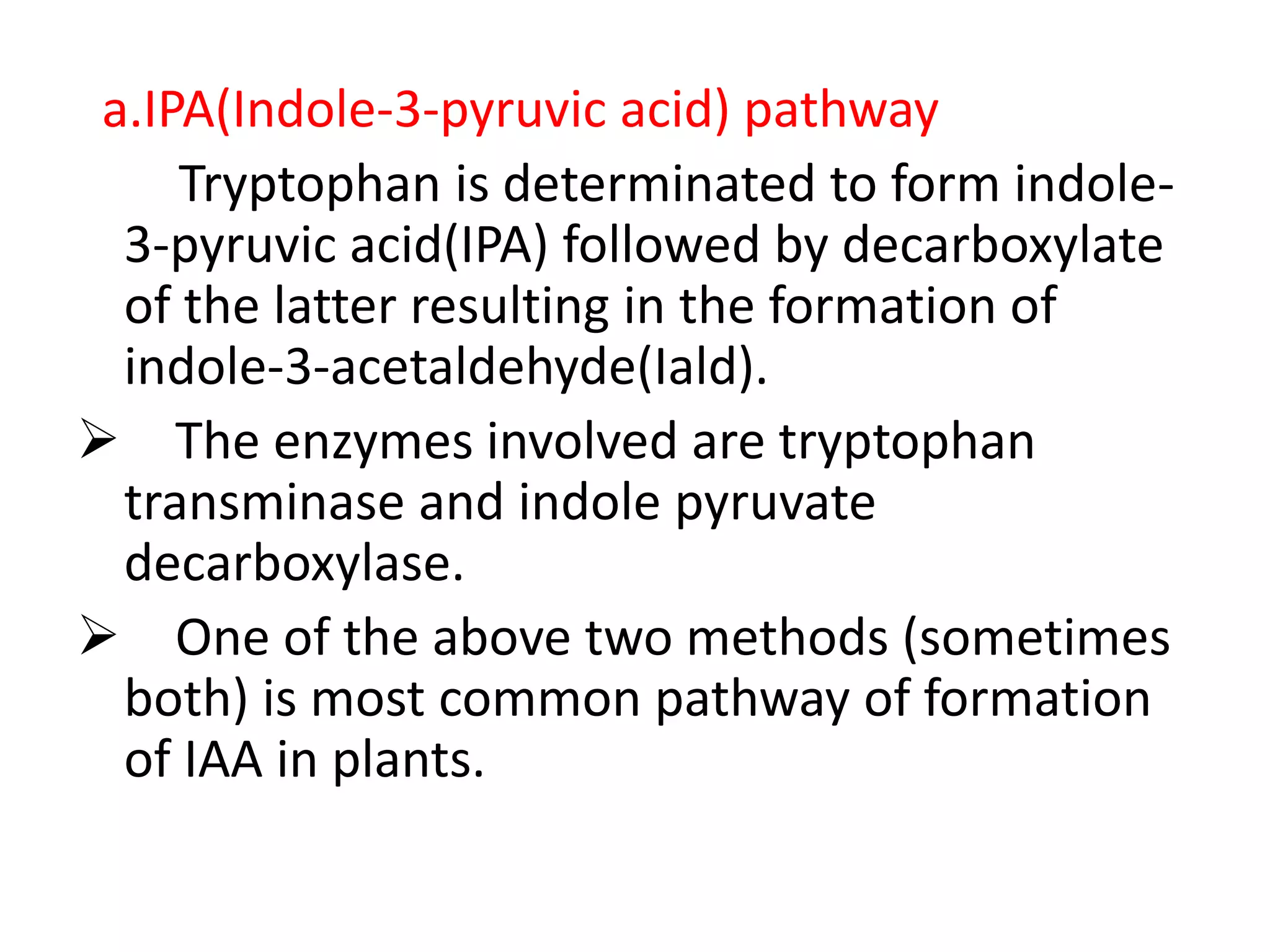 Plant hormone auxin | PPTX