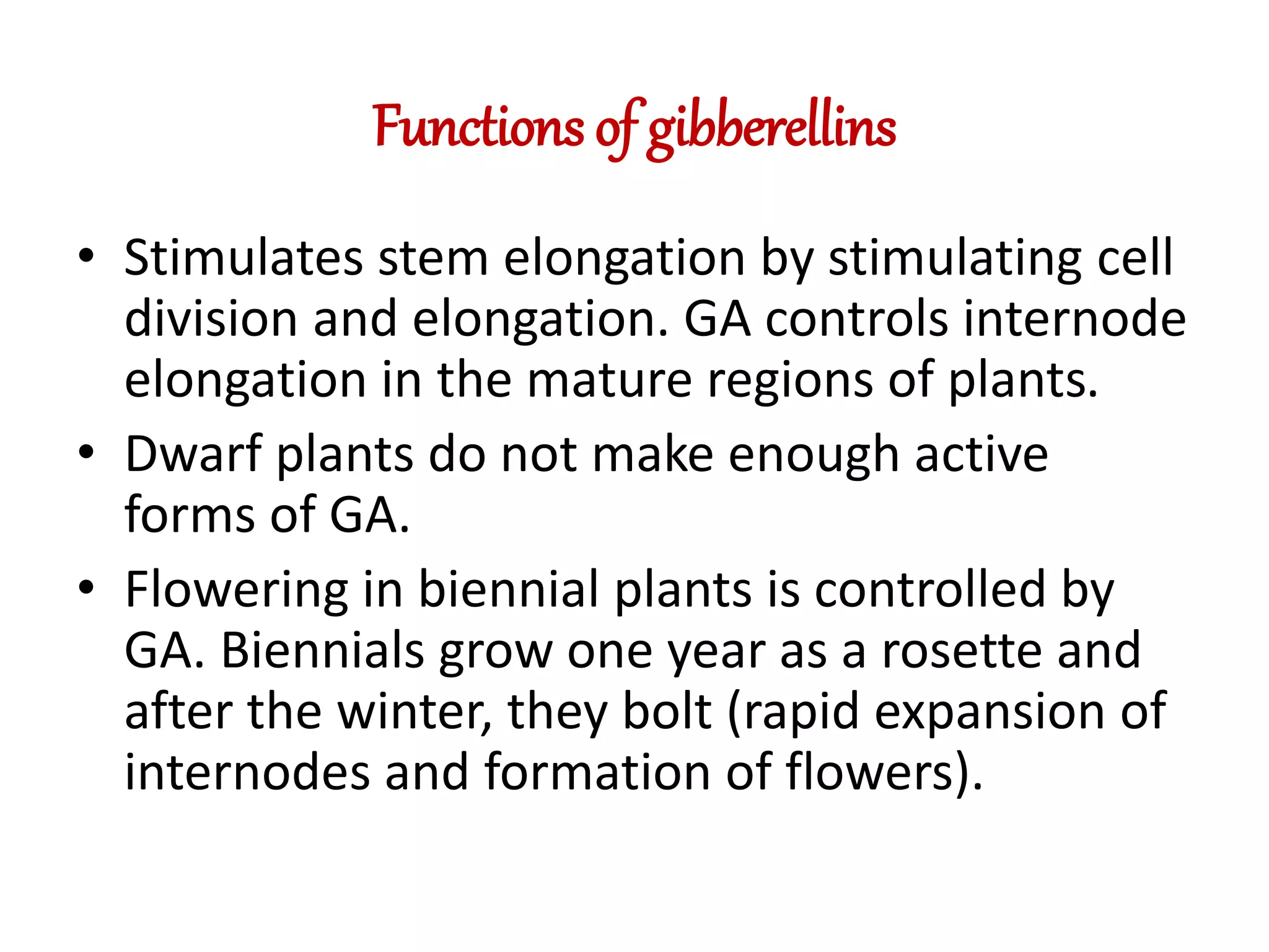 PLANT HORMONES | PPTX