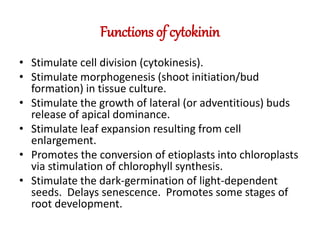 PLANT HORMONES | PPTX