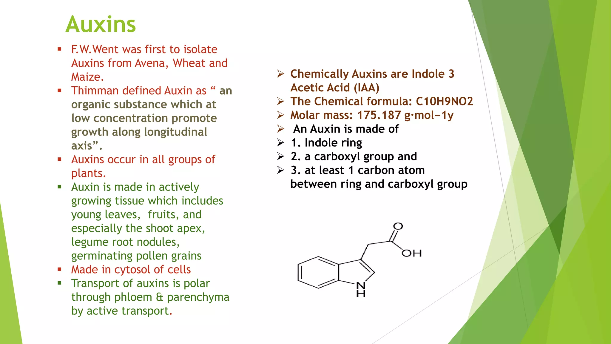 Plant hormones or growth regulators | PPT