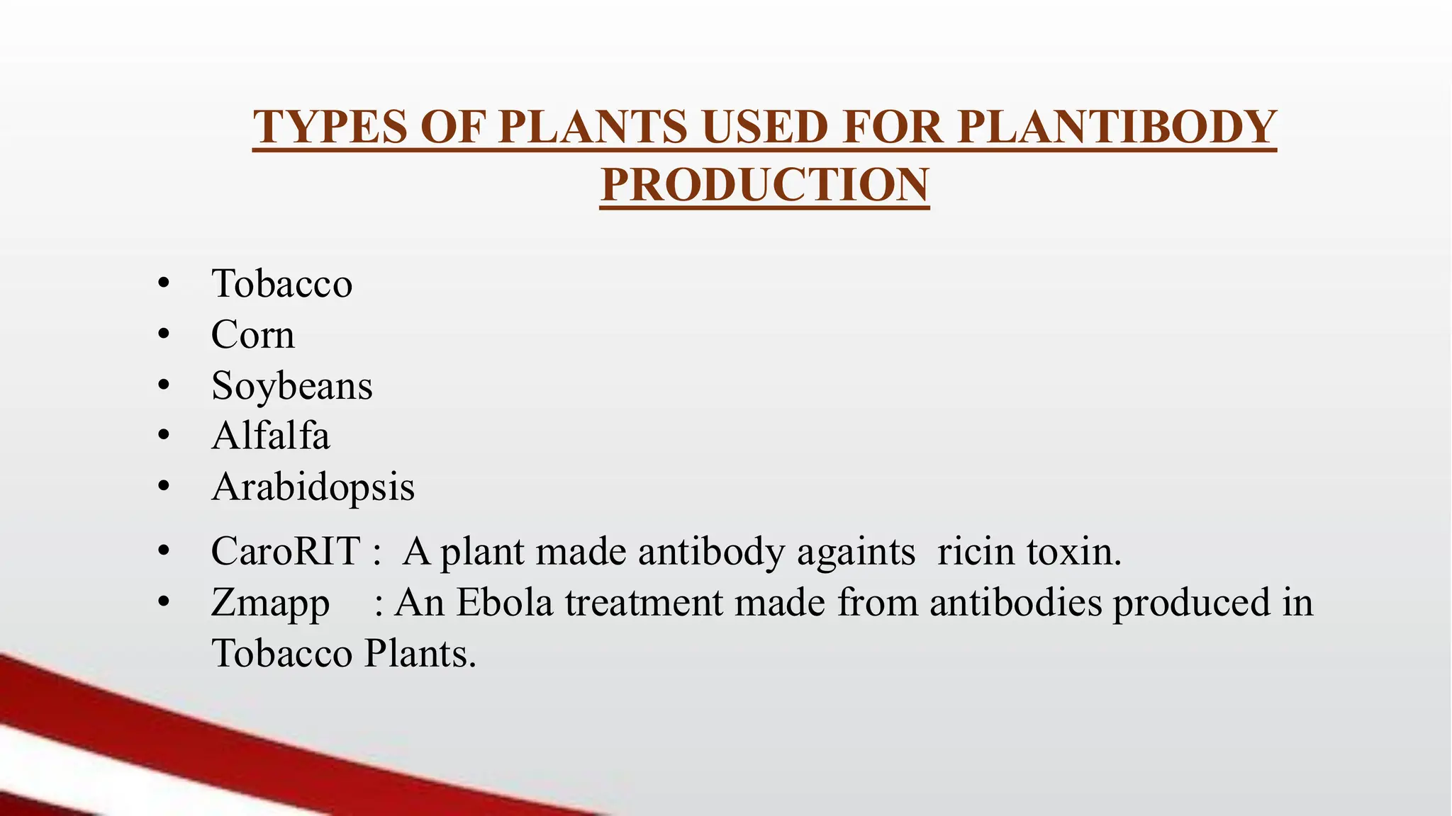 Presentation on Plantibodies and their types.pdf