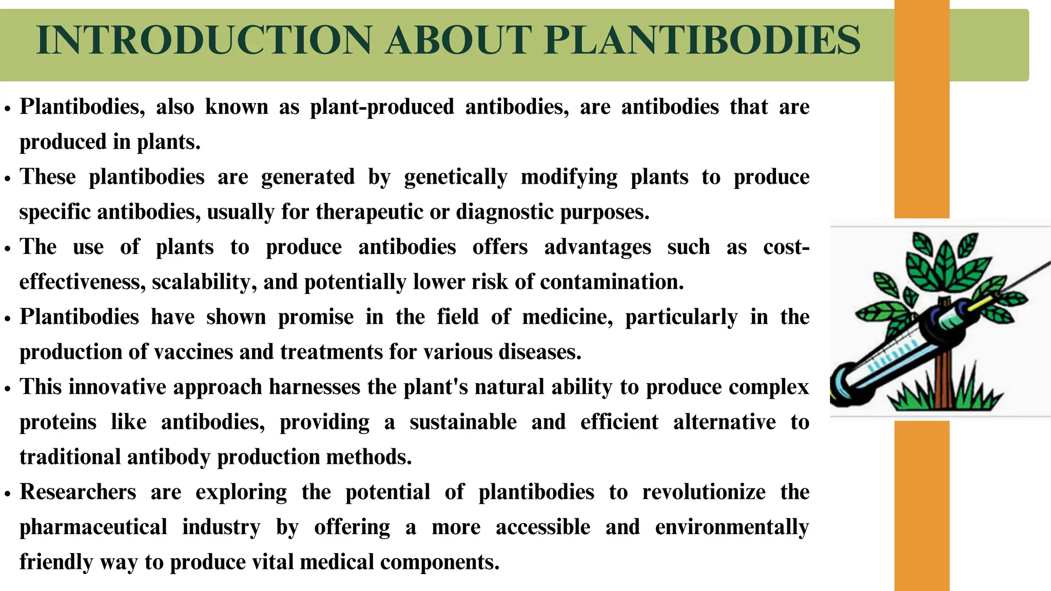PLANTIBODIES , PLANTIBODY PRODUCTION AND ITS APPLICATION | PDF
