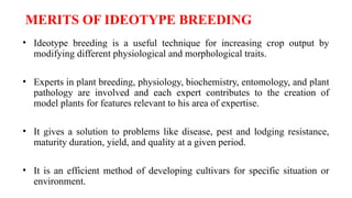 Plant Ideotypes and Its Role in Vegetable Breeding.pptx