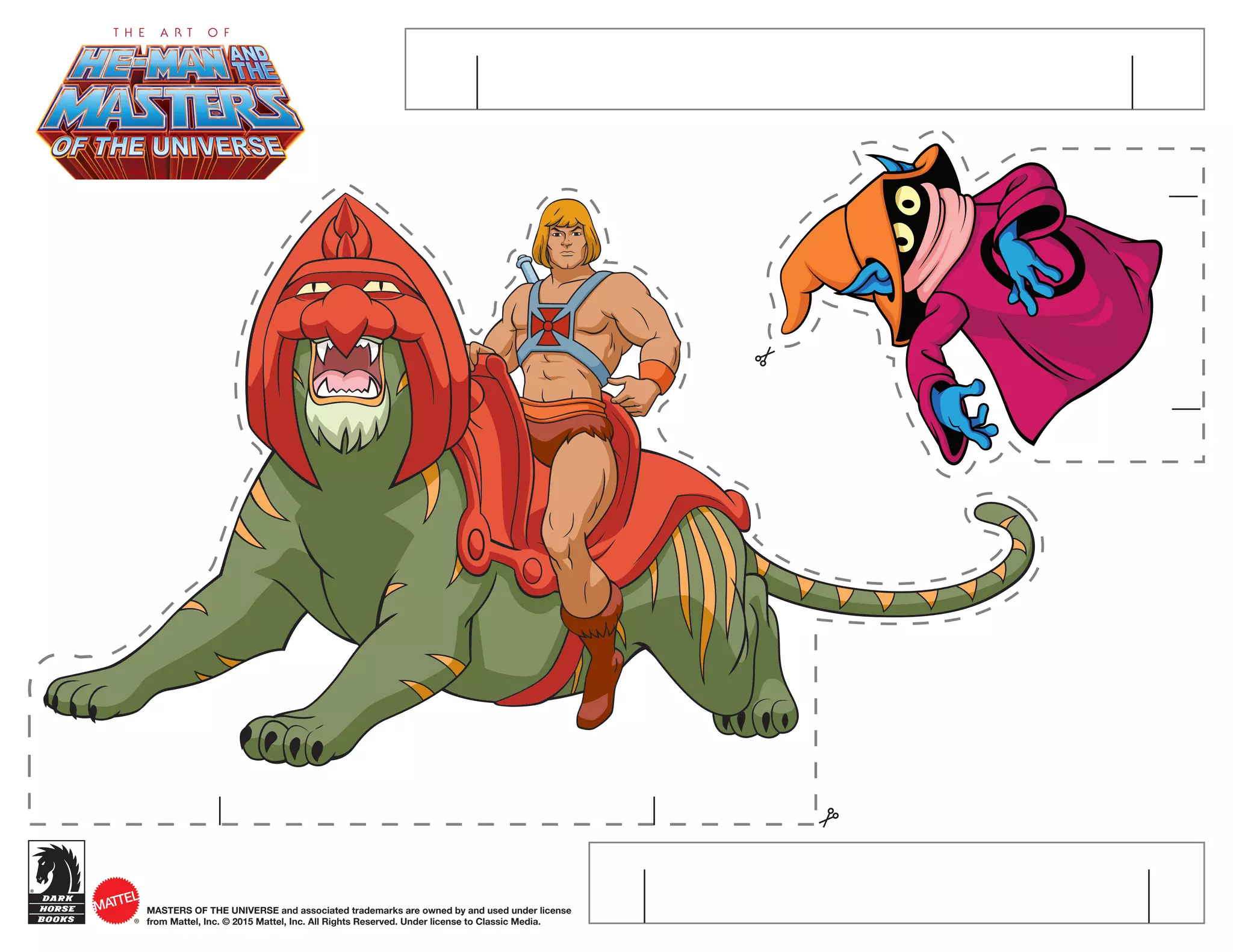 plantilla diorama He-man | PDF