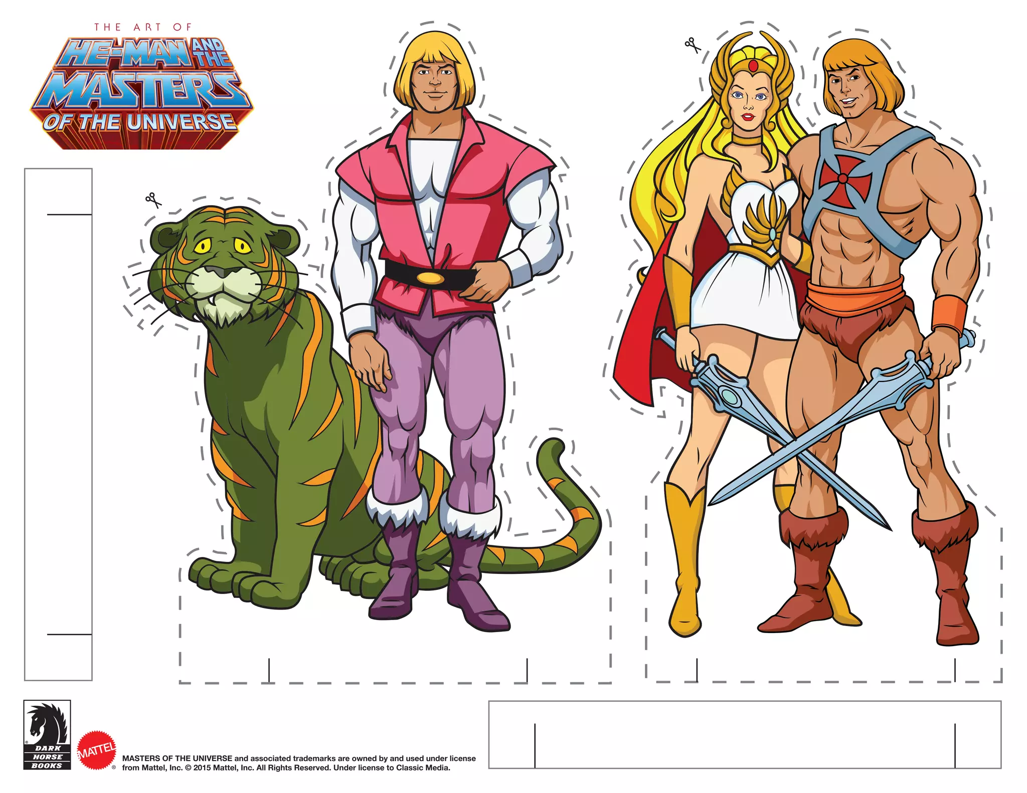plantilla diorama He-man | PDF