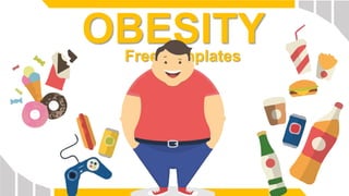 Plantilla-PowerPoint-de-obesidad nutricion | PPTX