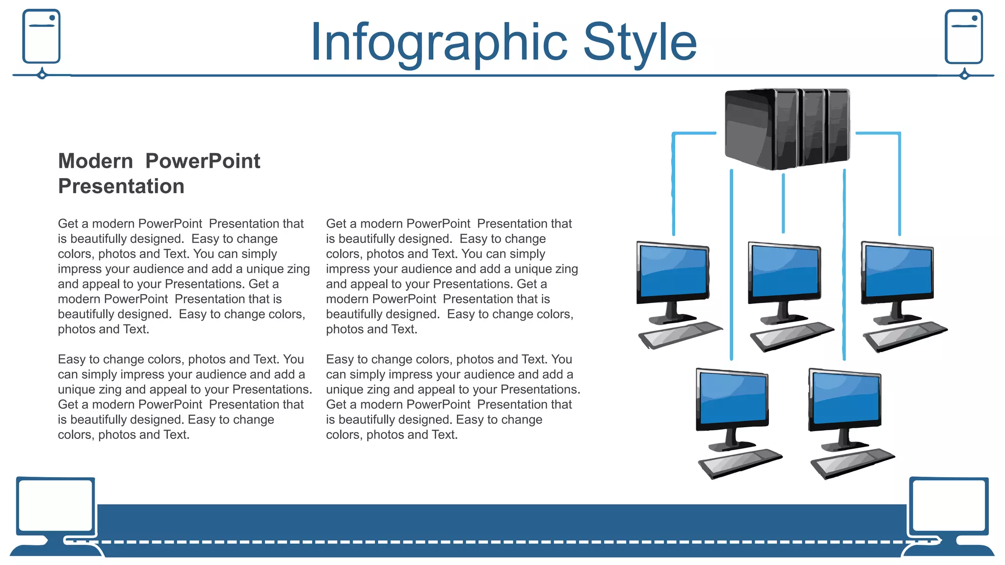 plantilla informatica editable | PPT
