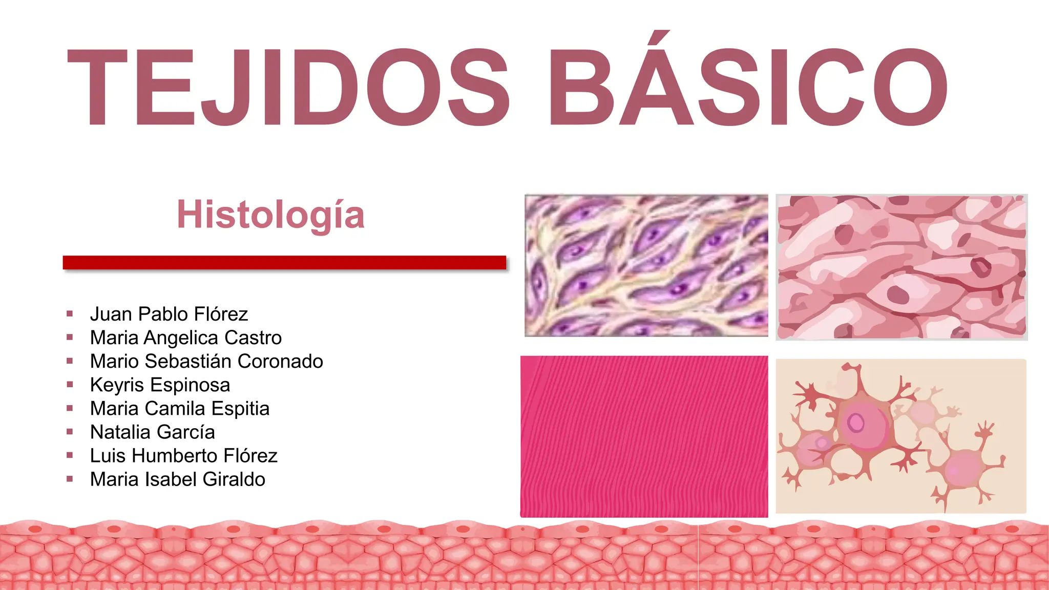 Plantilla-Powerpoint-histologia.tejidospptx | PPTX