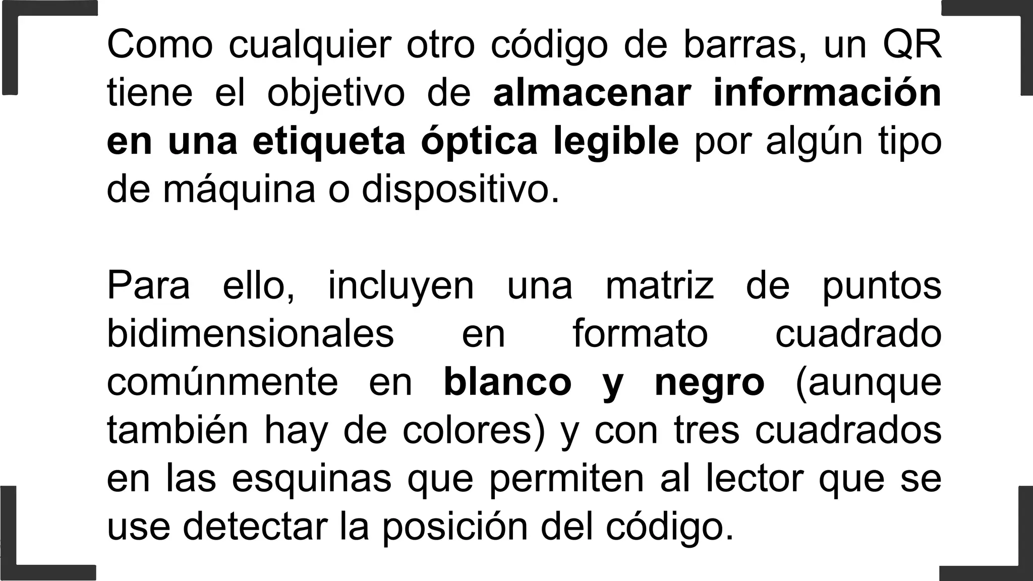 Codigo QR ‘códigos de respuesta rápida’ (definición del original en ...