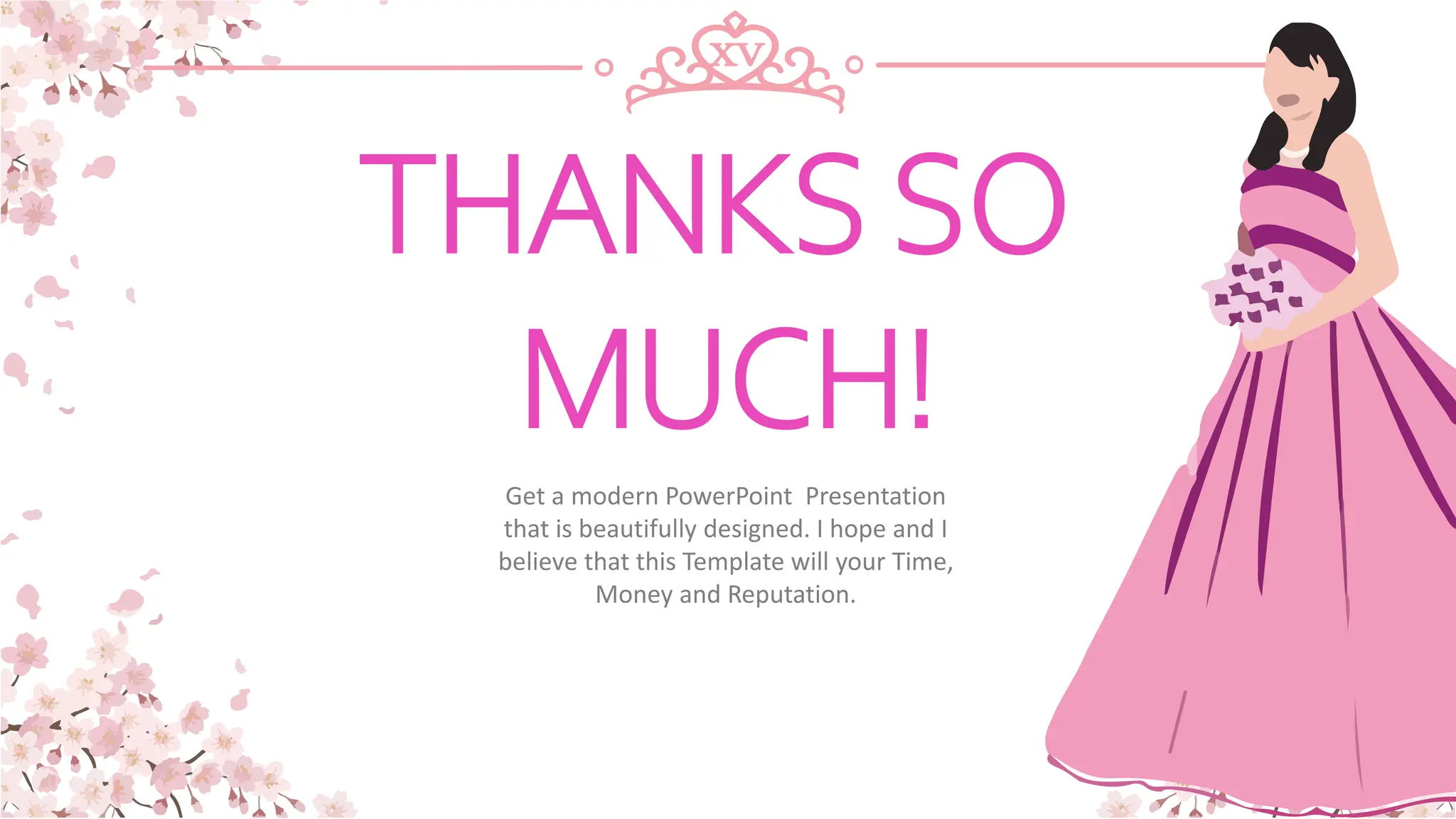 Plantilla-powerpoint-quinceañero para fiesta | PPTX
