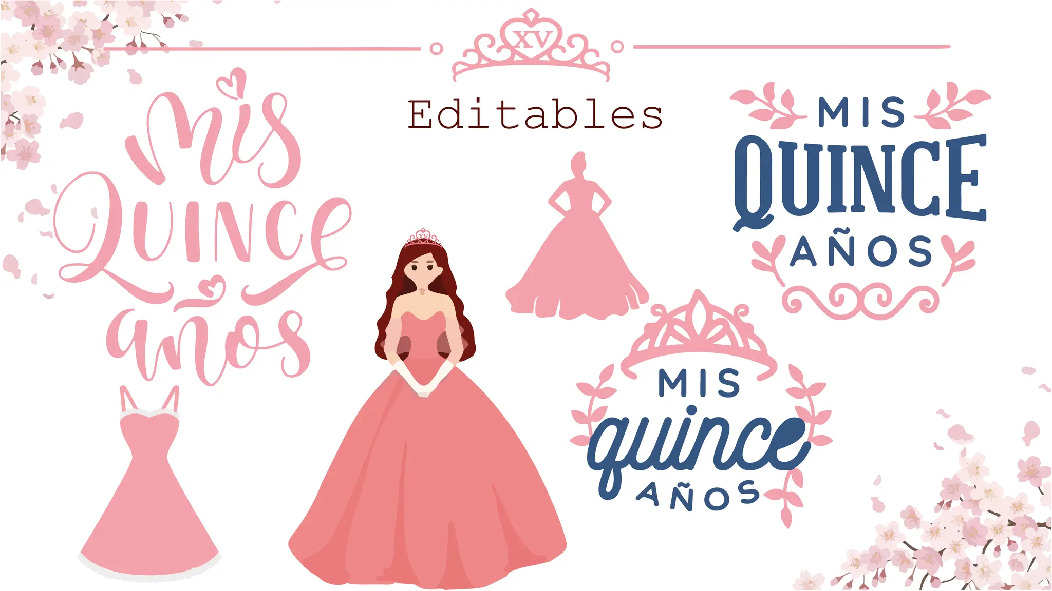 Plantilla-powerpoint-quinceañero para fiesta | PPTX