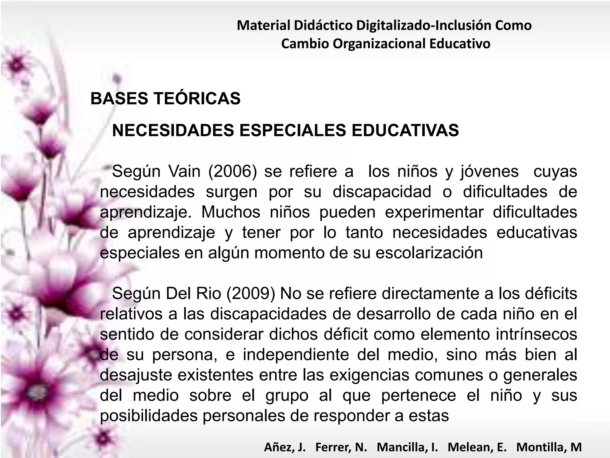 Plantilla bases teoricas tesis johana | PPT