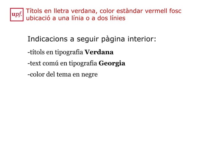 Plantilla institucional per a PPT de la UPF | POTX
