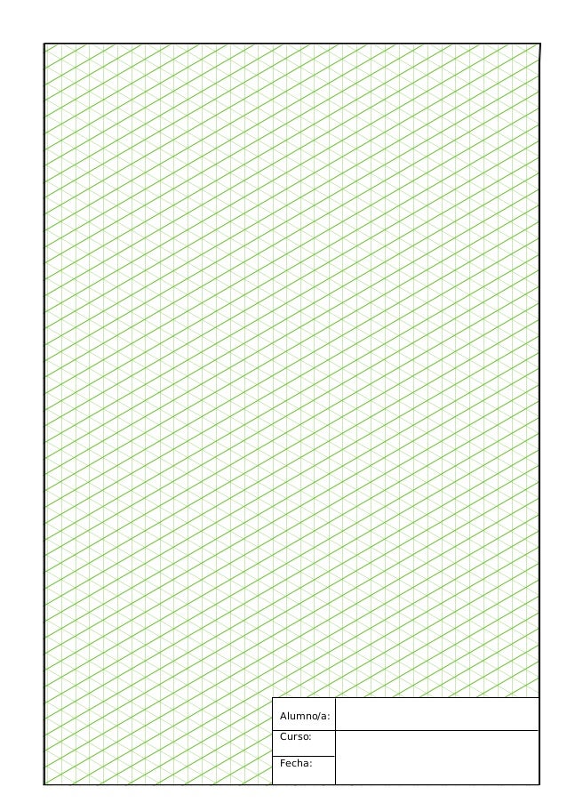 Plantilla isometrico vert