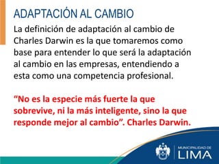 ADAPTARSE AL CAMBIO EN ÉPOCA DE CRISIS PPT MUNLIMA -.pptx