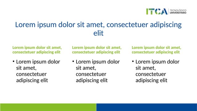 Plantilla para presentación en instituto itca | PPT
