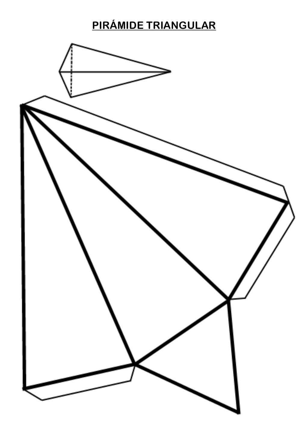 Plantillas cuerpos geométricos