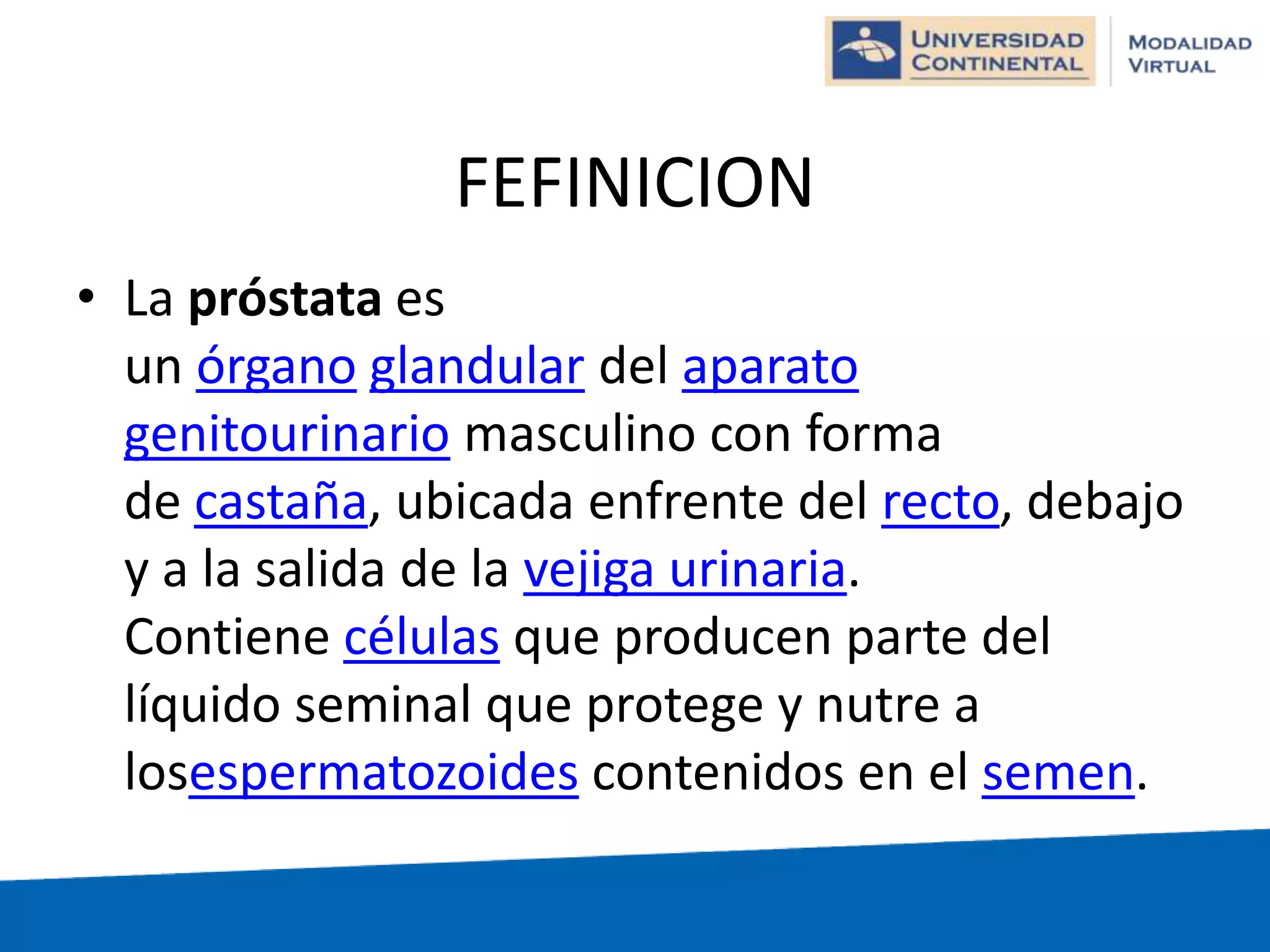 Cancer de Prostata | PPTX