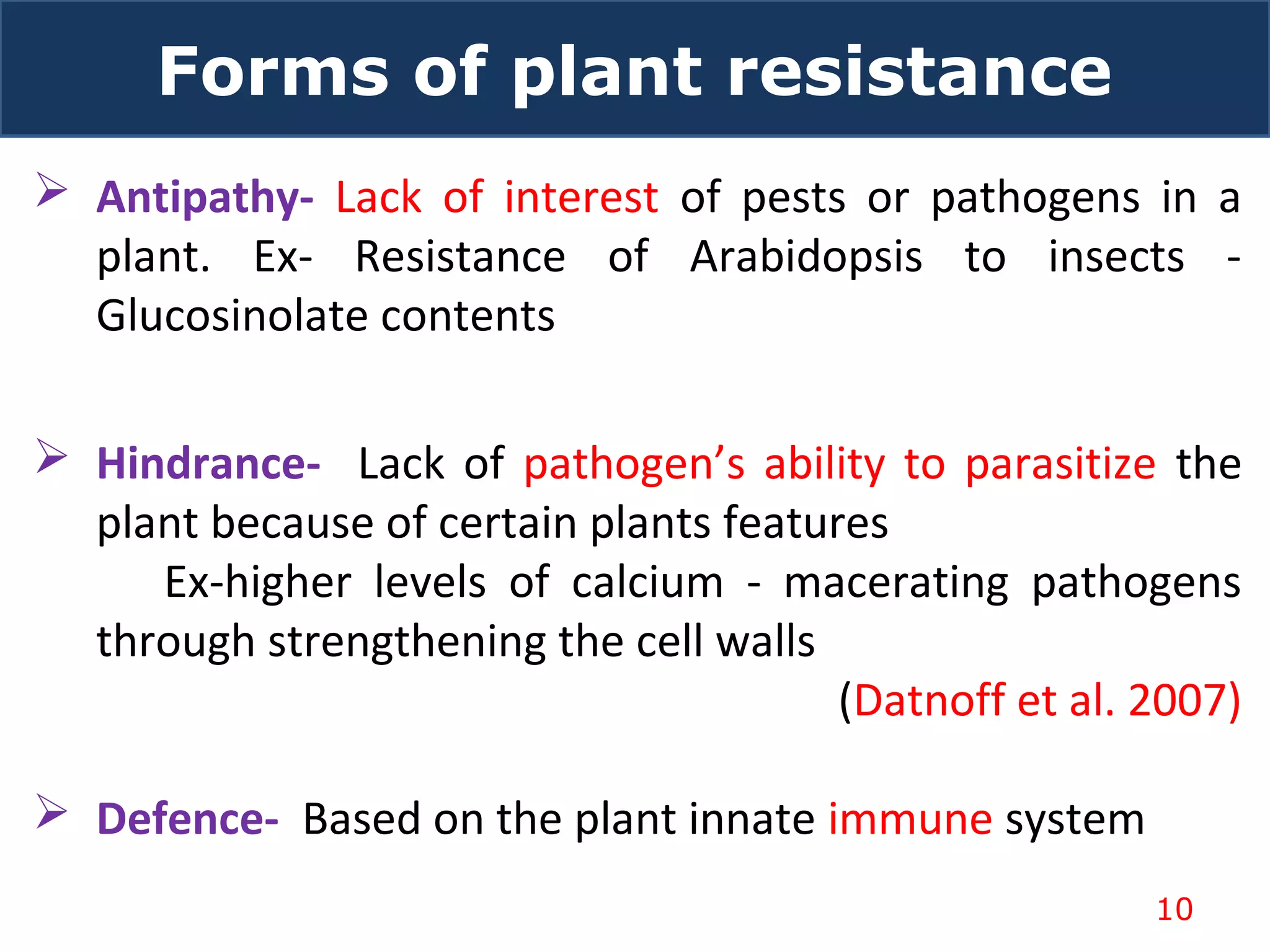 Plant immune system | PPT