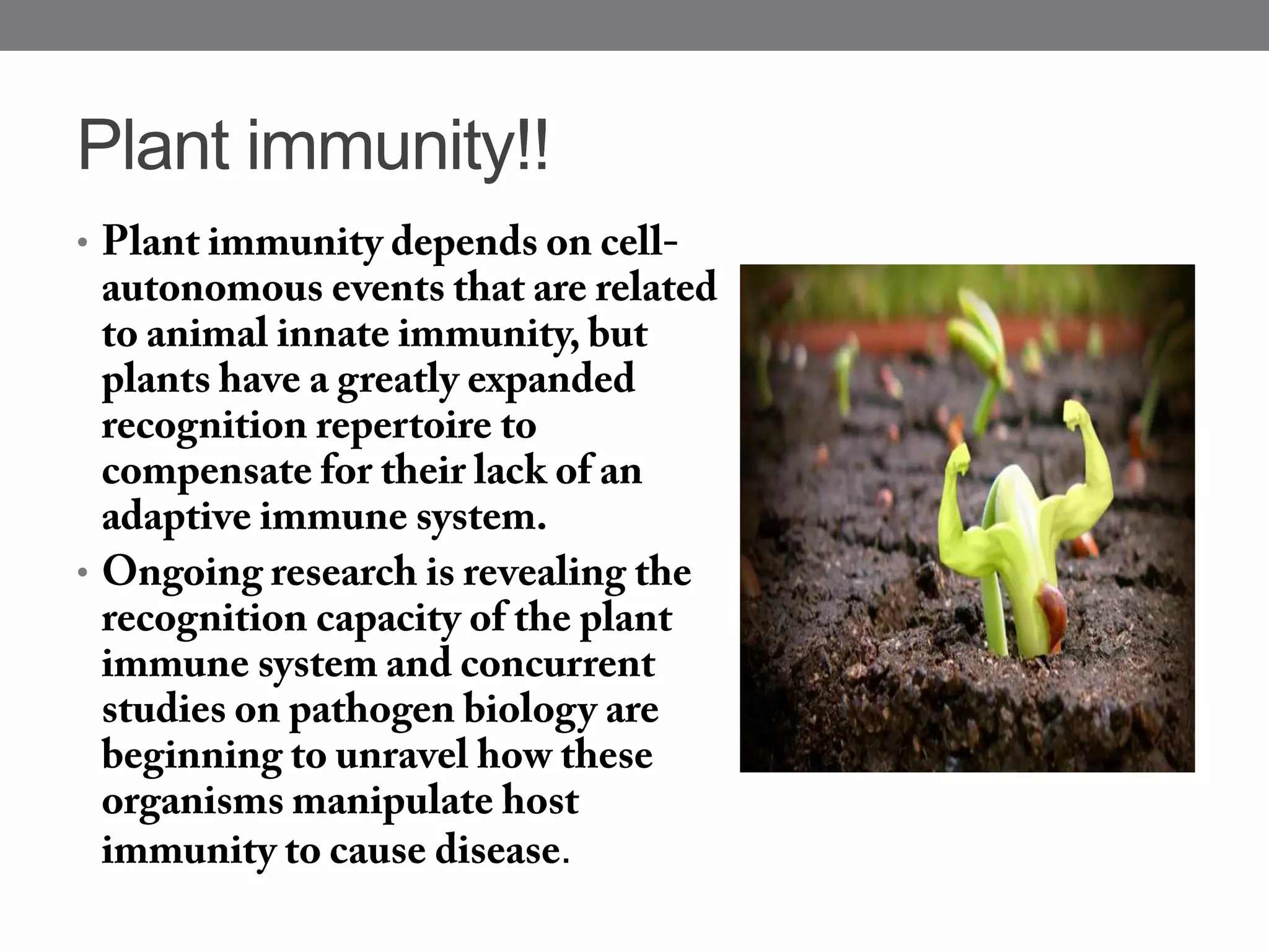 Plant immunity and Plant -Pathogen interactions (made easy) | PDF
