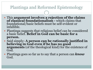 Plantinga | PDF