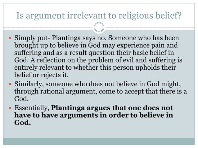 Plantinga | PDF | Christianity | Religion & Spirituality