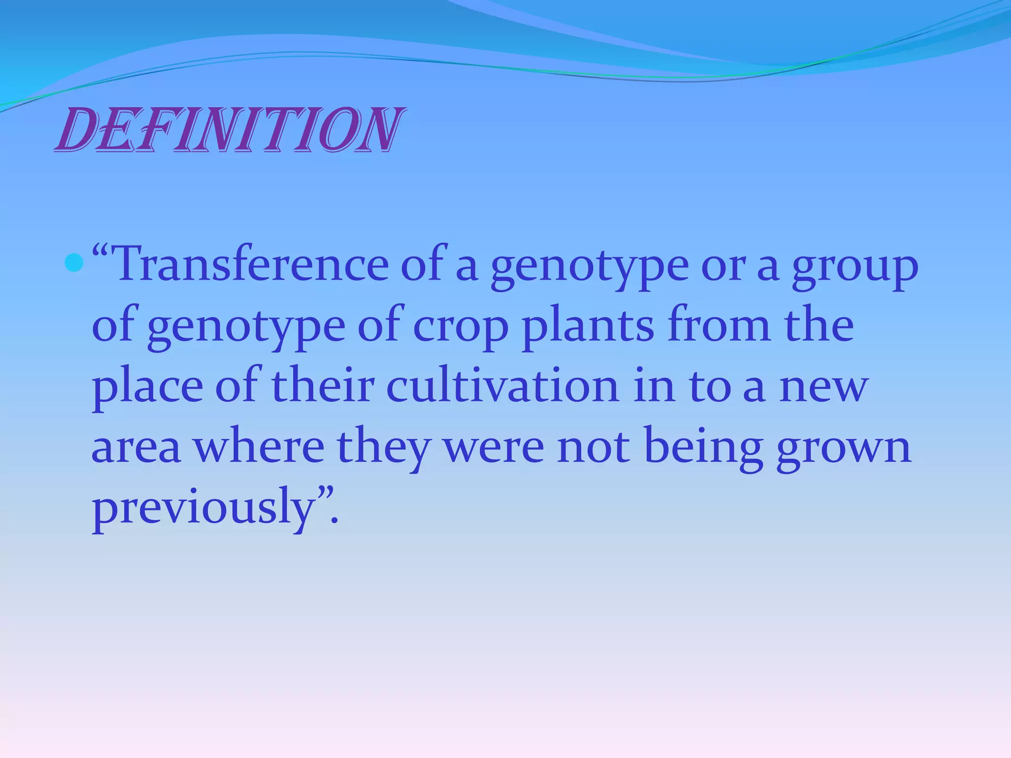 Plant introduction | PPTX