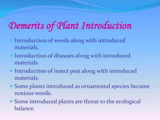 Plant introduction | PPTX