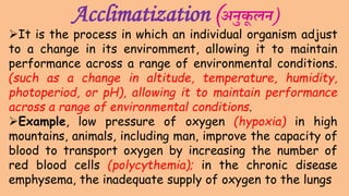 Plant introduction and acclimatization | PPTX