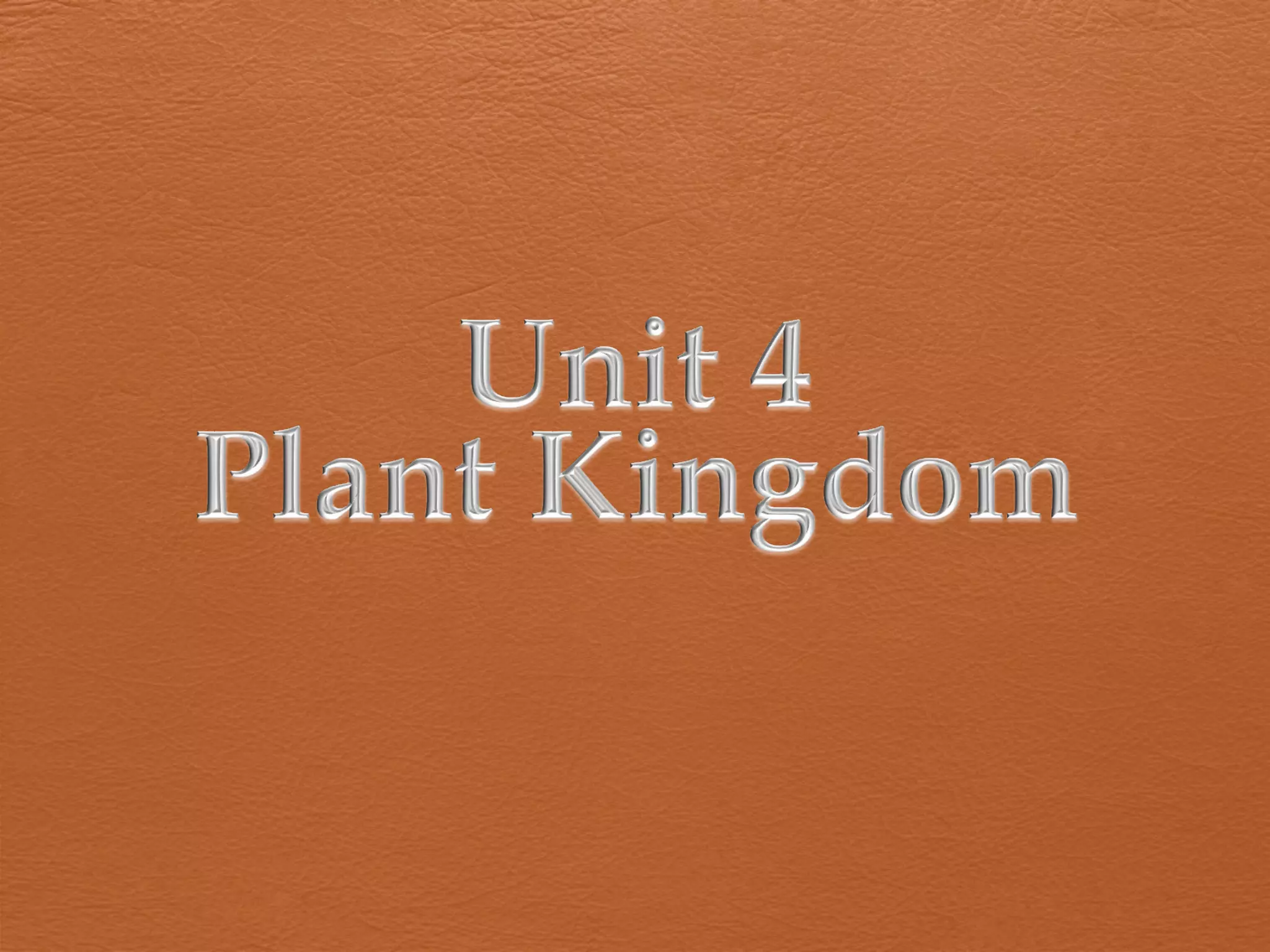 Plant kingdom | PPT
