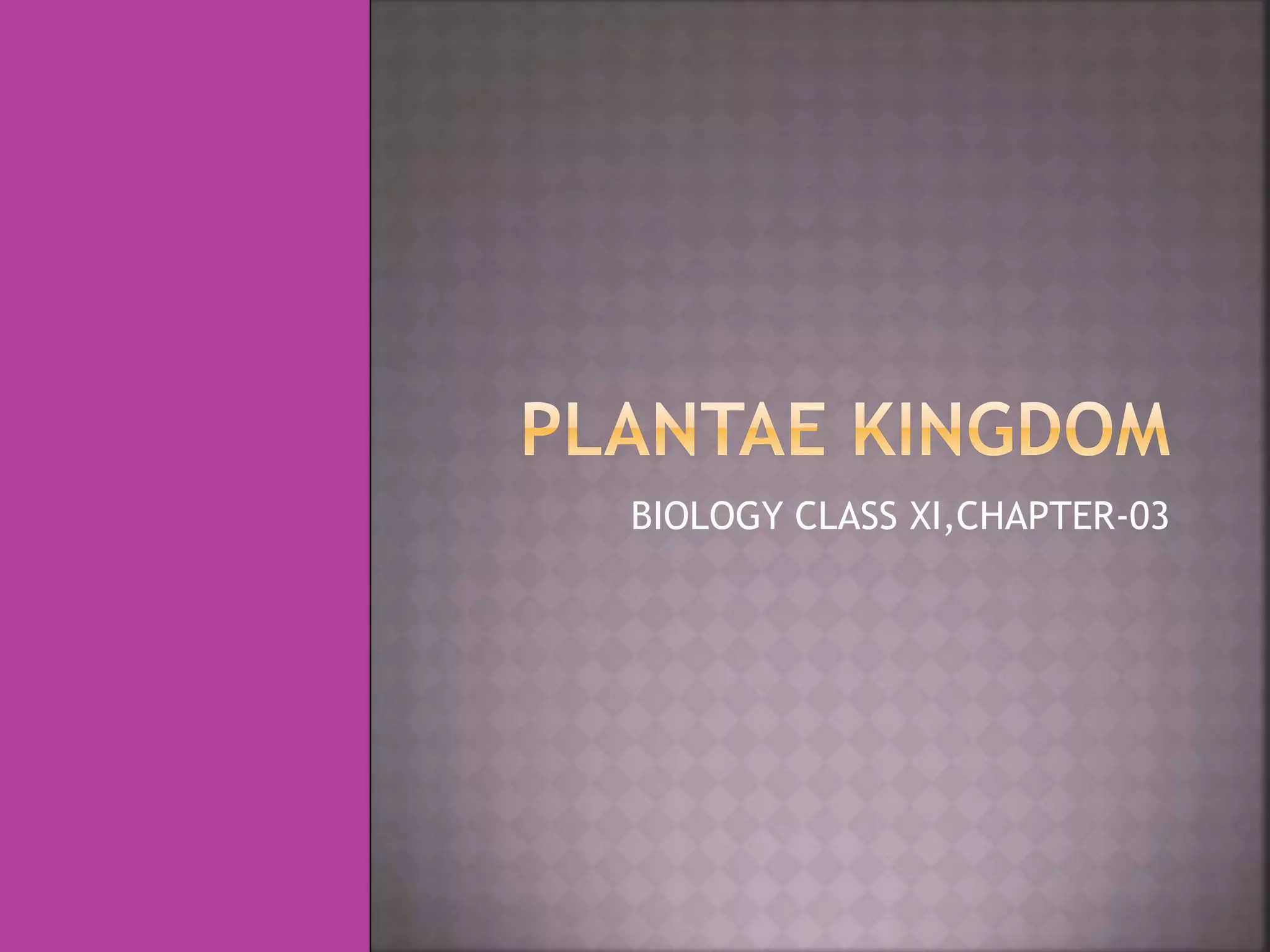 PLANT KINGDOM CLASS XI CHAPTER-03,BIOLOGY.pptx