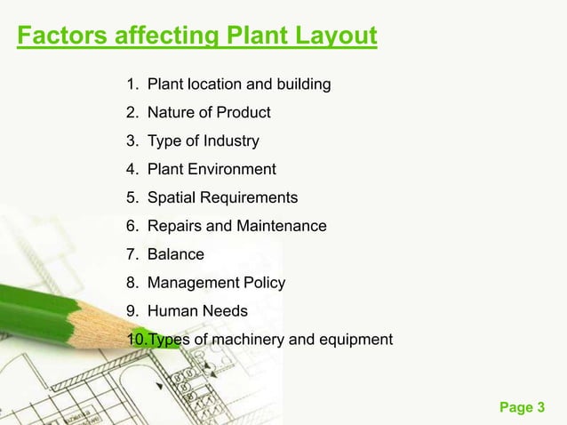 Plant layout | PPT