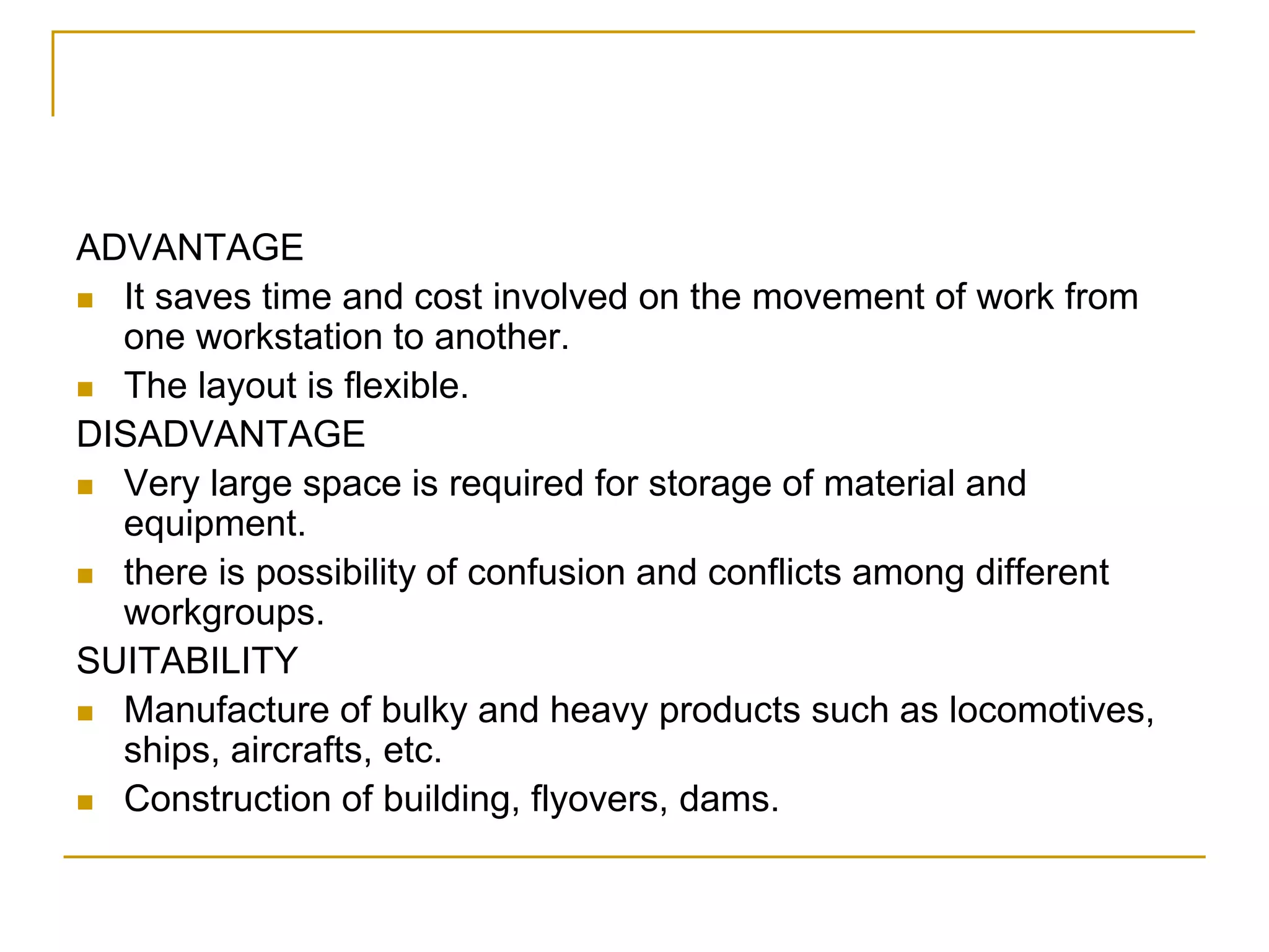Plant layout Production Management | PPT