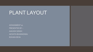 Plant layout | PPTX