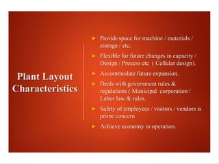 Plant layout | PPTX