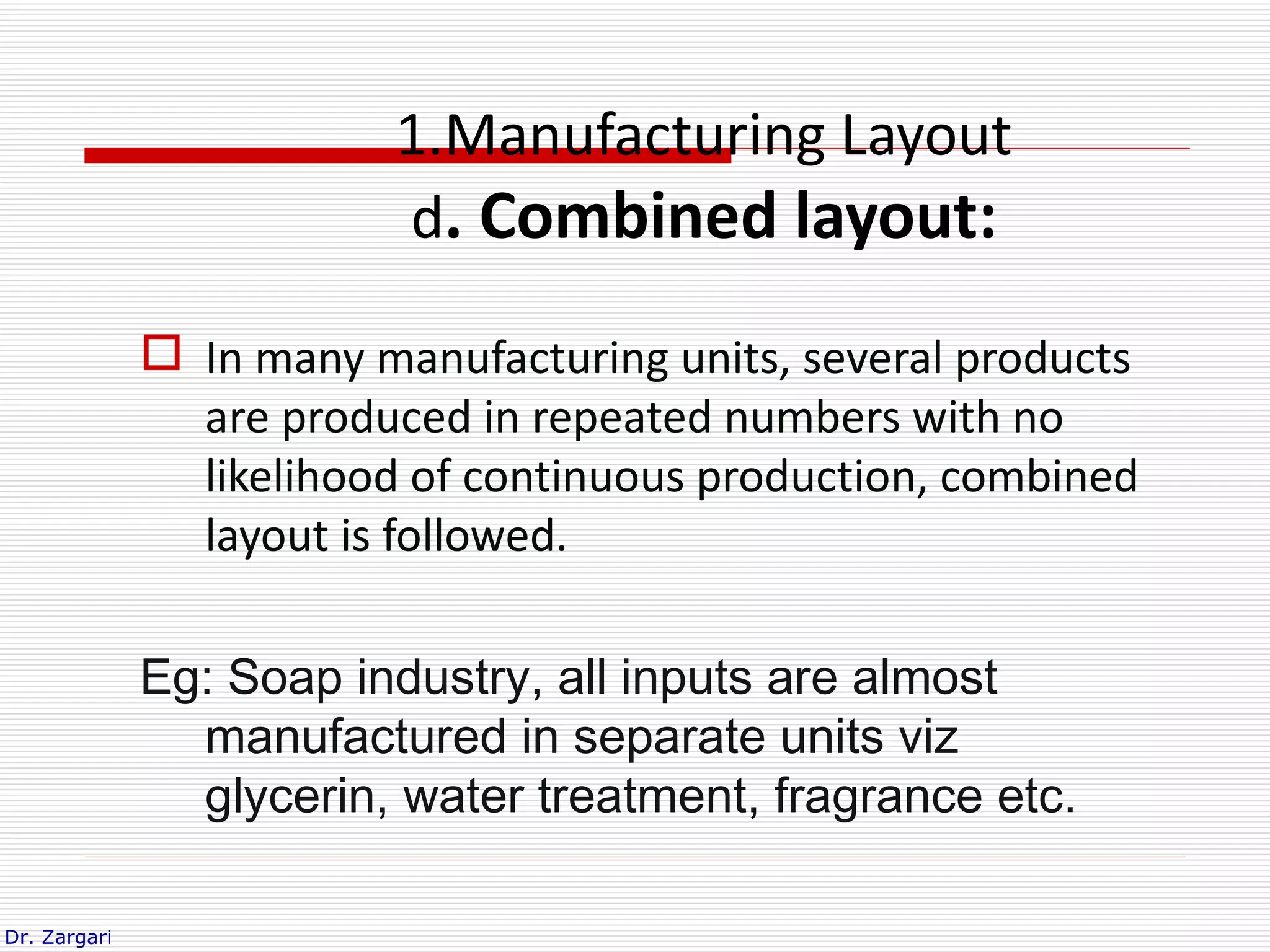 Plant layout and its types | PPT