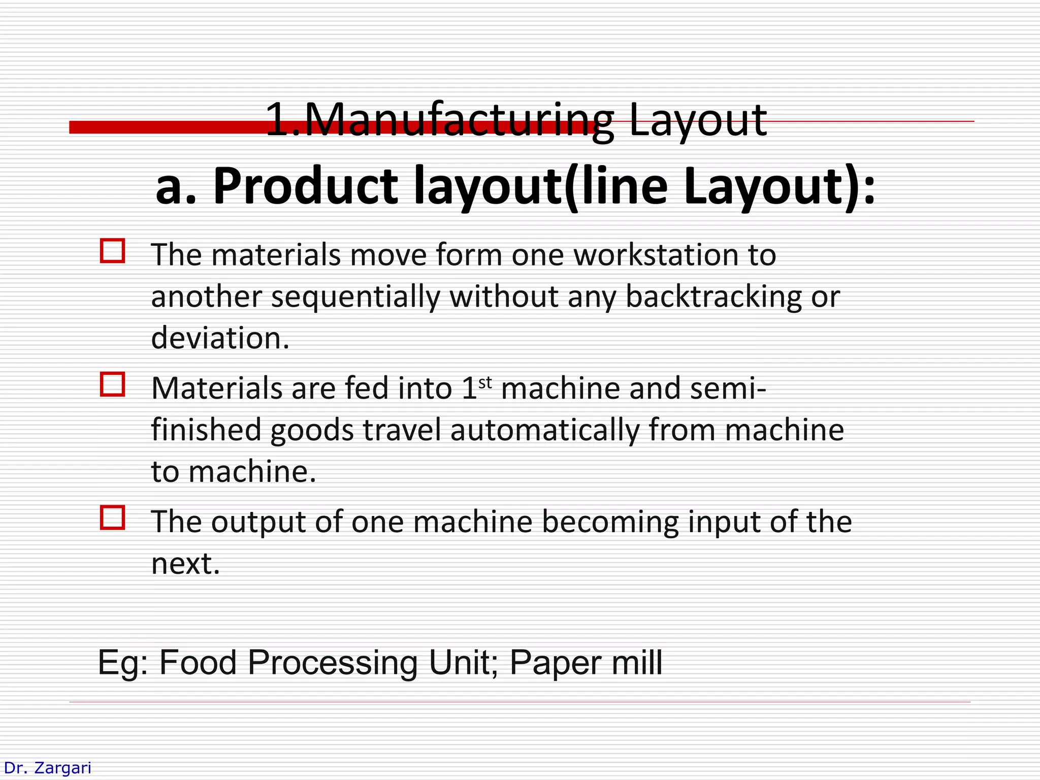 Plant layout and its types | PPT
