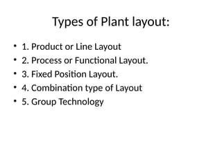 plant layout of industrial engineering.pptx