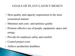 Plant layout design for safety aspect | PPTX
