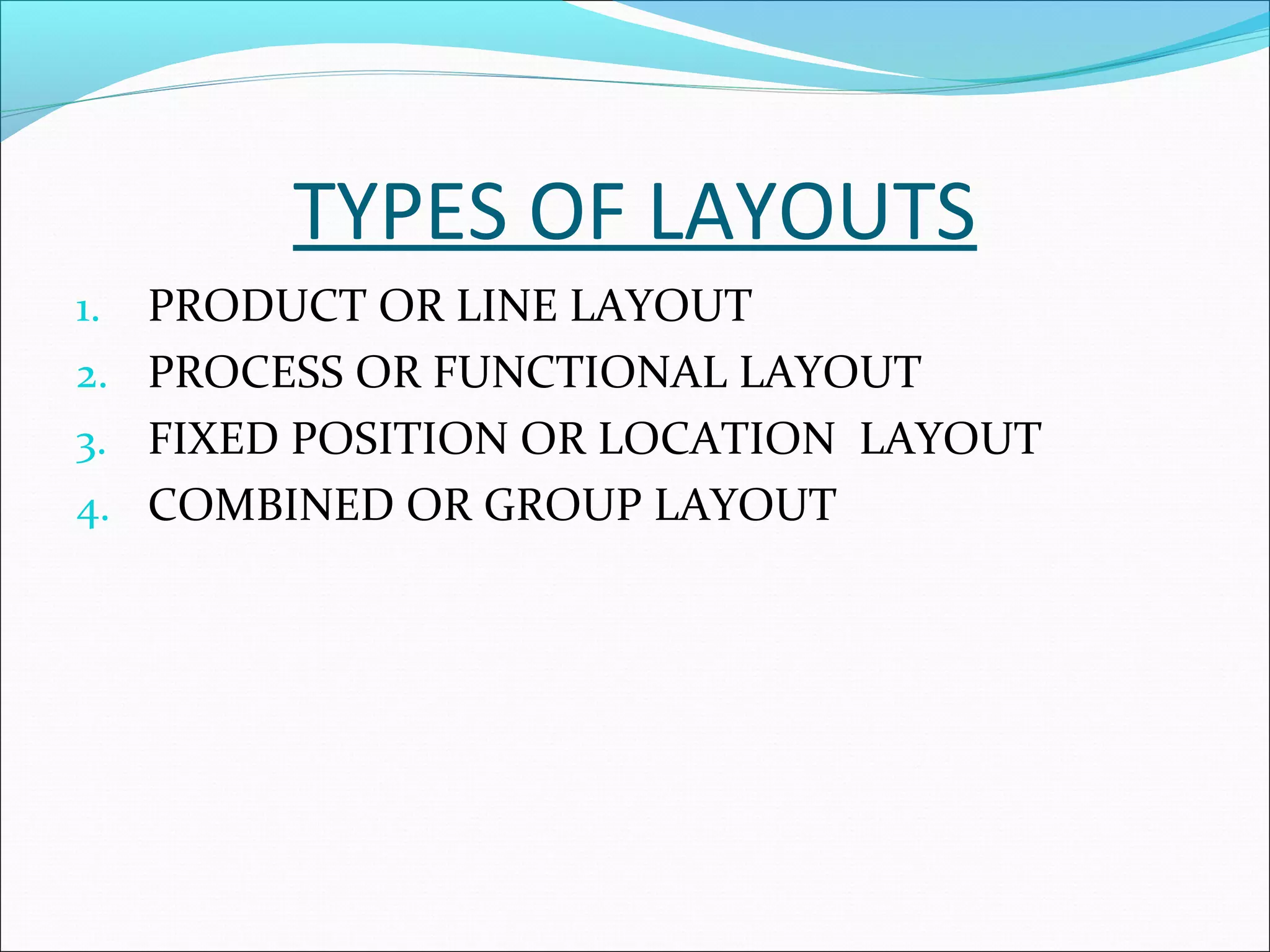 Plant layout ppt by me | PPT
