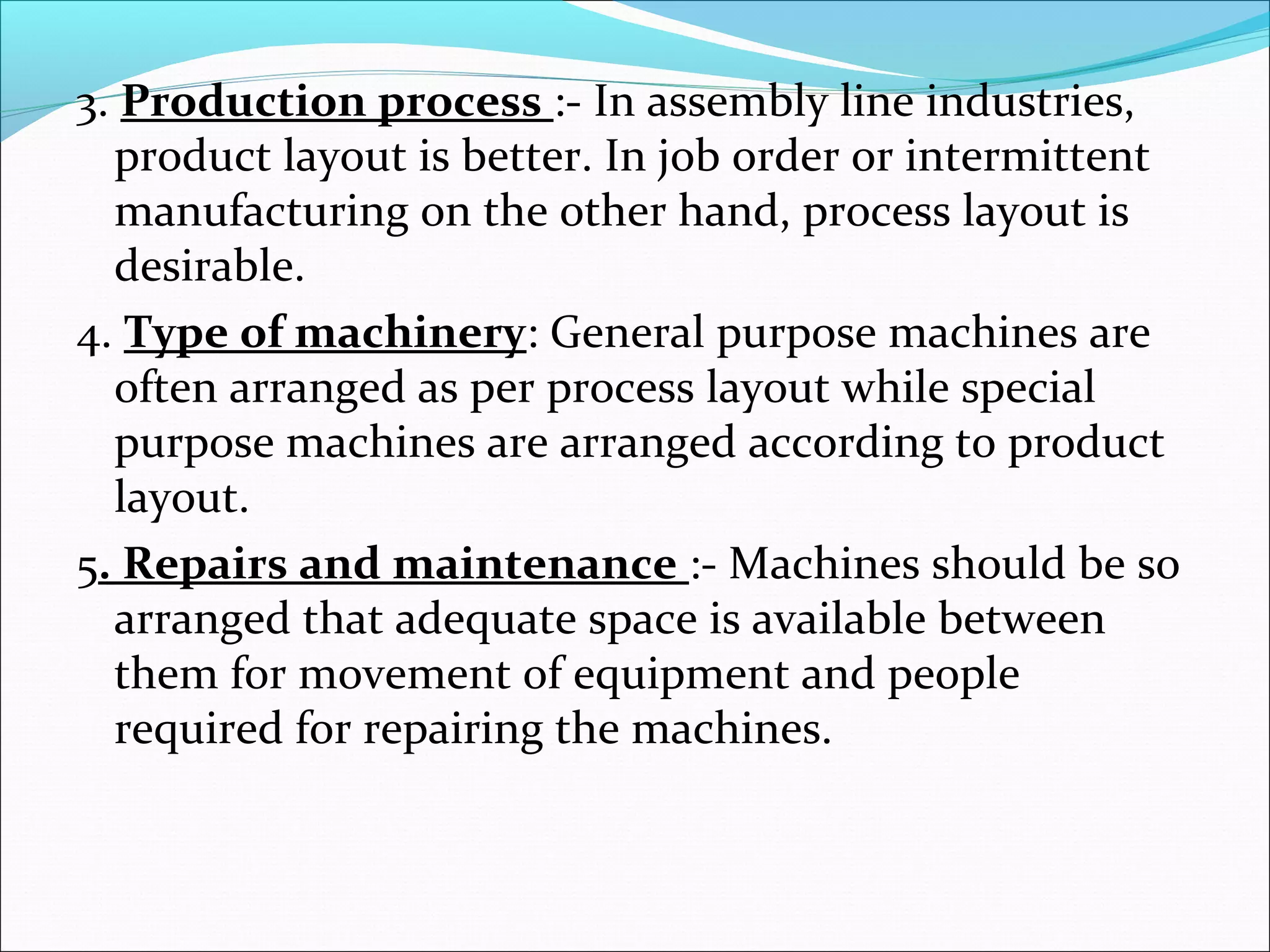 Plant layout ppt by me | PPT