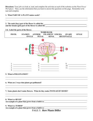 Plant life observation_journal | PDF