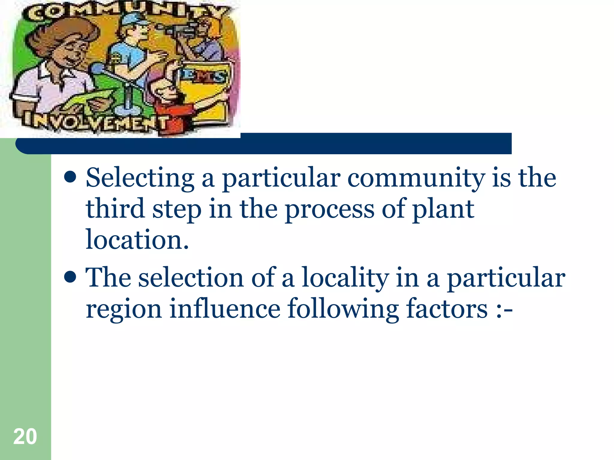 Plant location | PPT