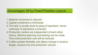 Plant location & layout design | PPTX