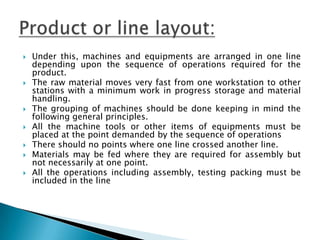 Plant location and layout | PPTX