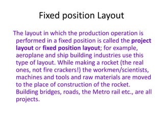Plant location and layout | PPTX