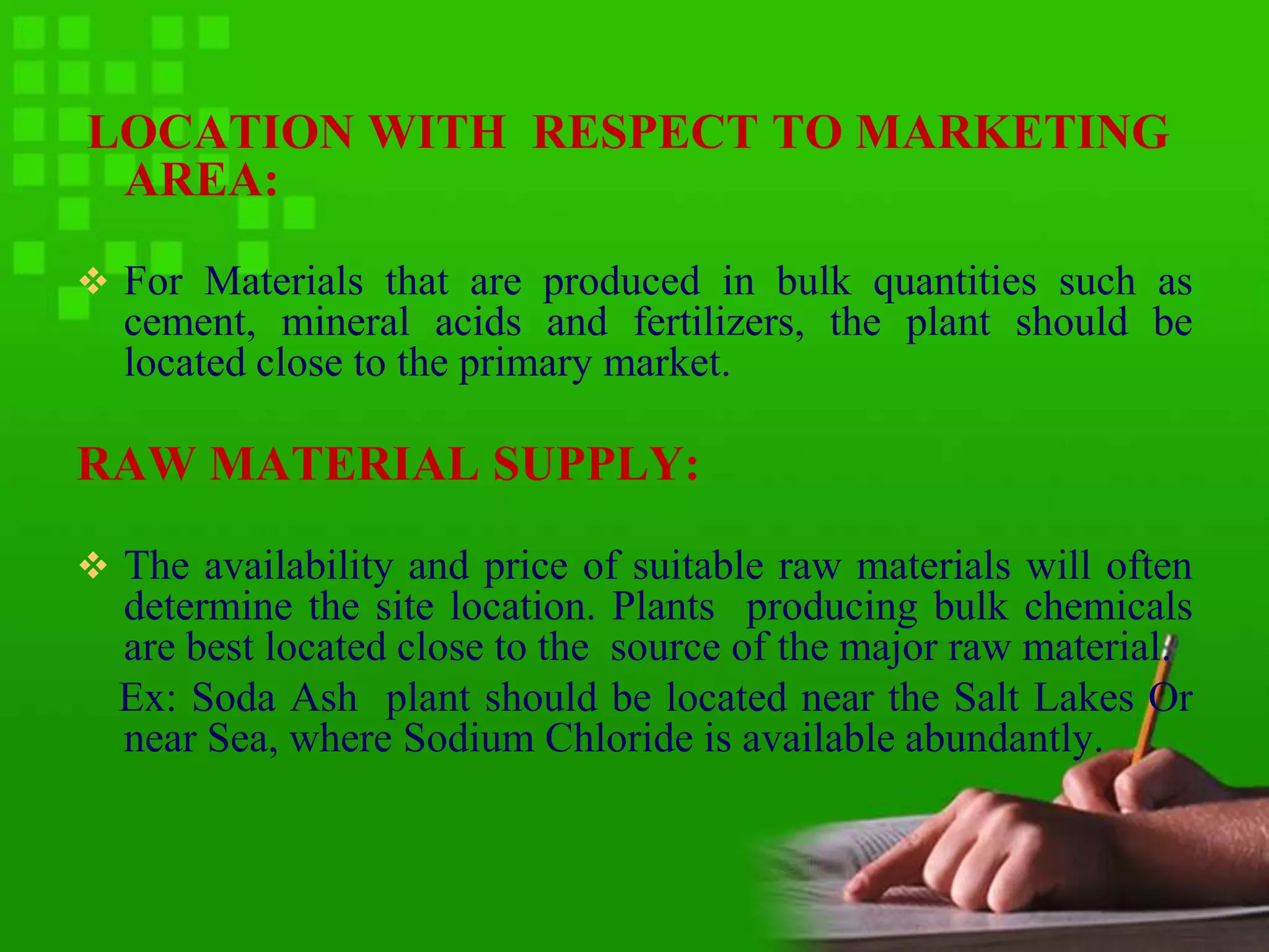 Plant location and lay out planning | PPT