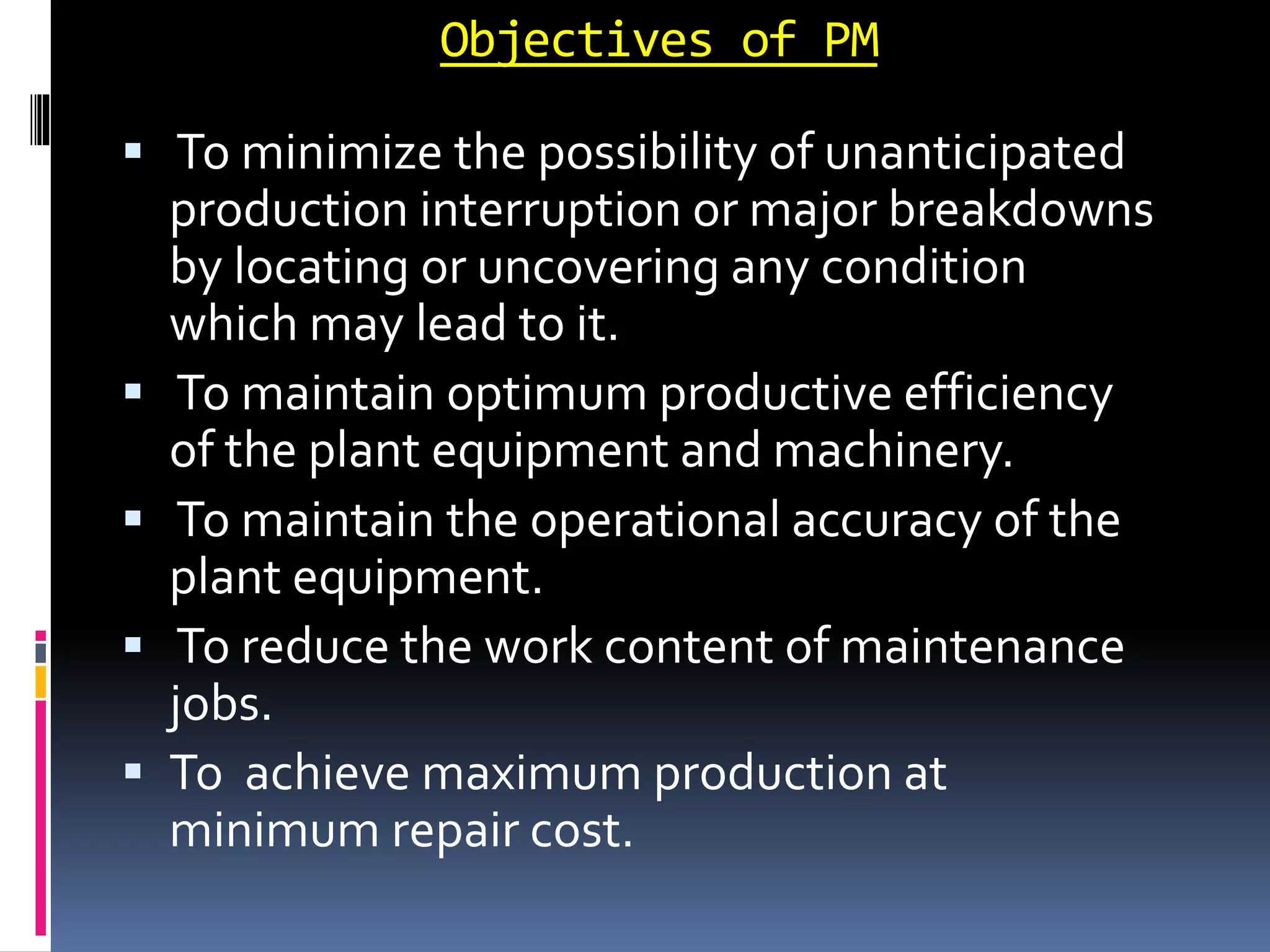 Plant maintenance basics | PPSX
